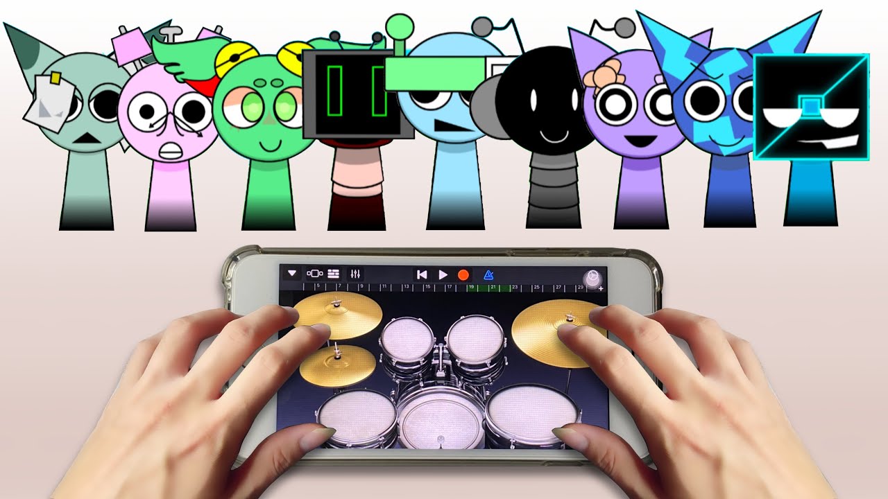 Incredibox sprunki OCs v2 chara part1 reccreated in GarageBand 🎹 - YouTube