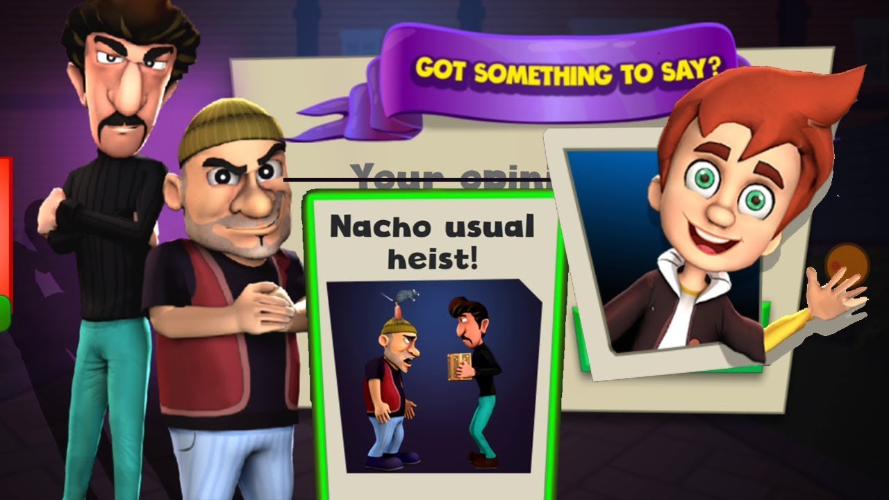 Nacho Usual Heist - Goli vs GURU / CHELA - New Funny Game - Scary ...