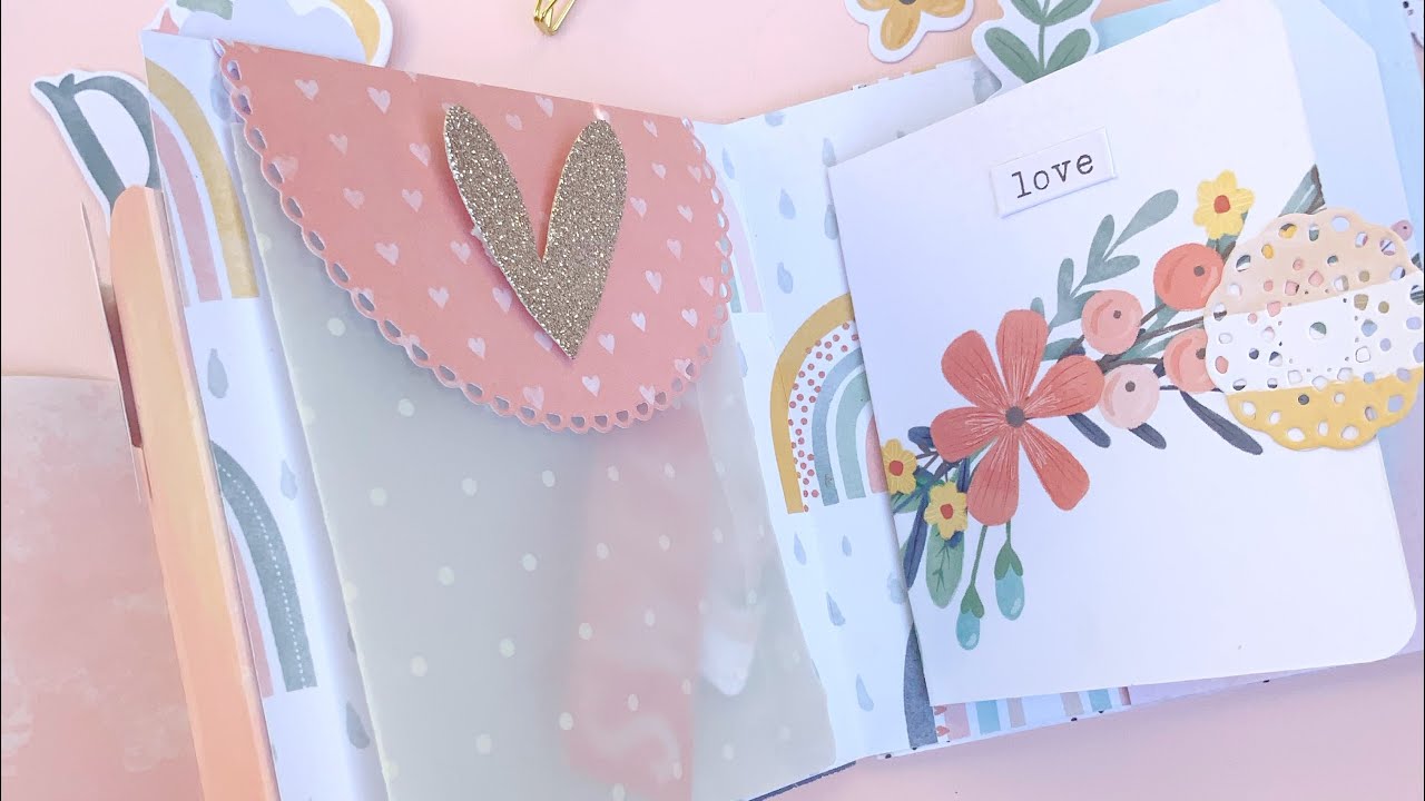 Easy Flip book Album Flat mail I Easy Junk Journal Album | Yo- Yo Album ...