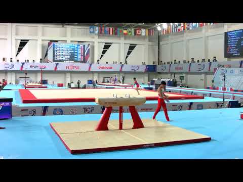 PORRAS Juan (MEX) - 2023 Artistic Junior Worlds - Qualifications Pommel Horse
