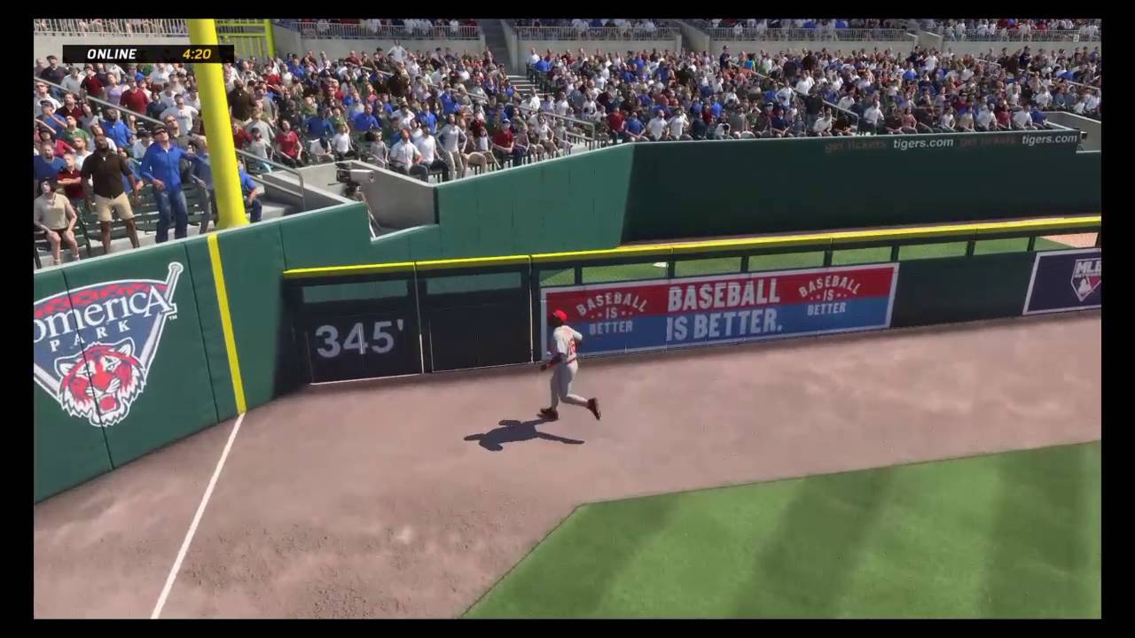 MLB THE SHOW 16 - Great Play With Reggie Stocker - YouTube