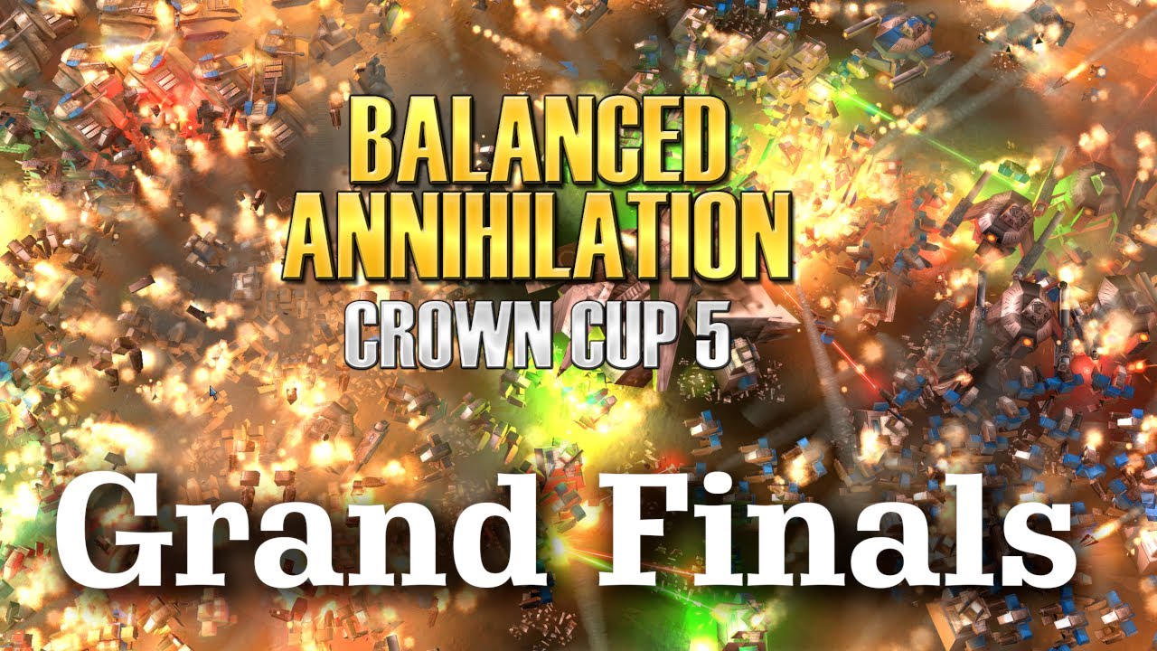 Balanced Annihilation Tournament - Crown Cup 5 - Finals - YouTube