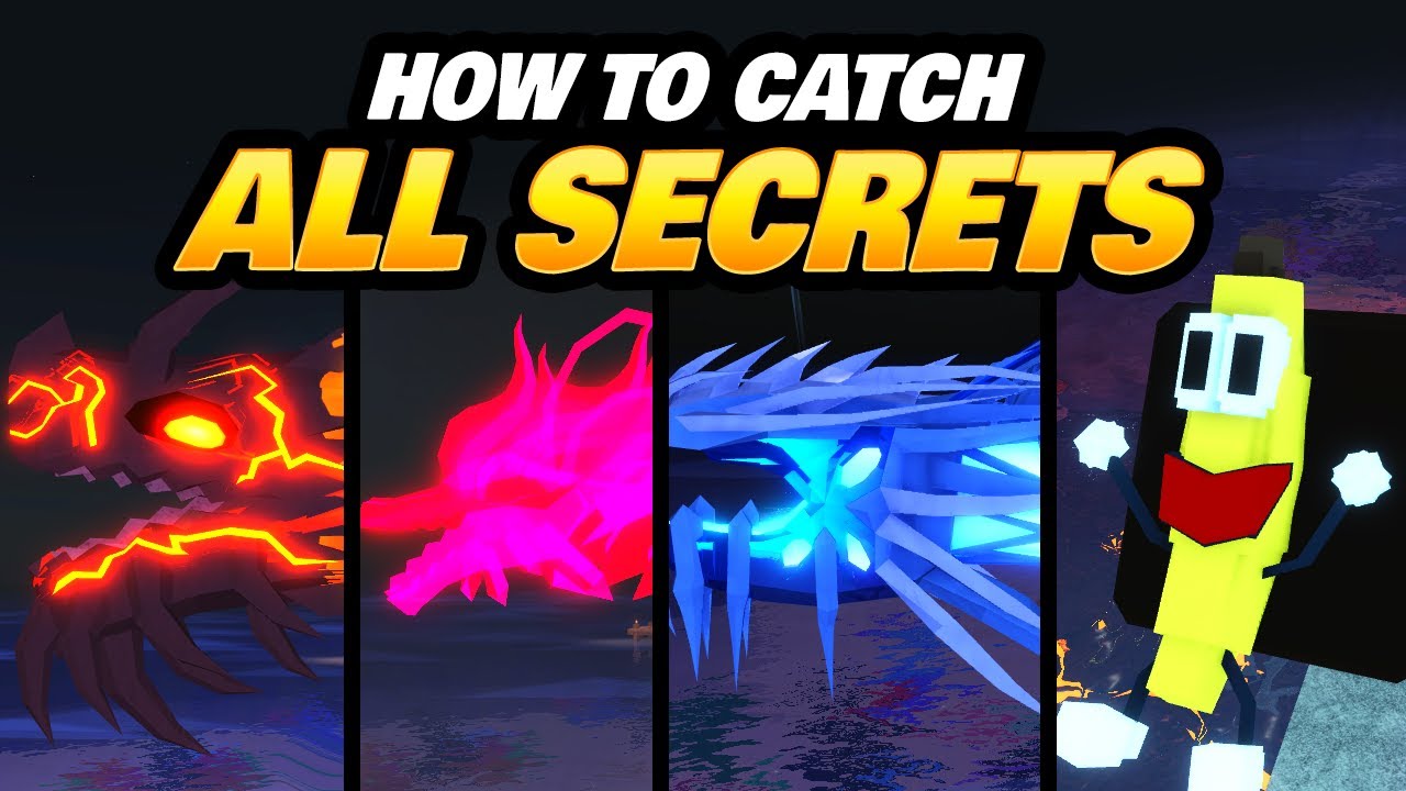 How to Get ALL SECRET FISH in FISCH under 4 hours - YouTube