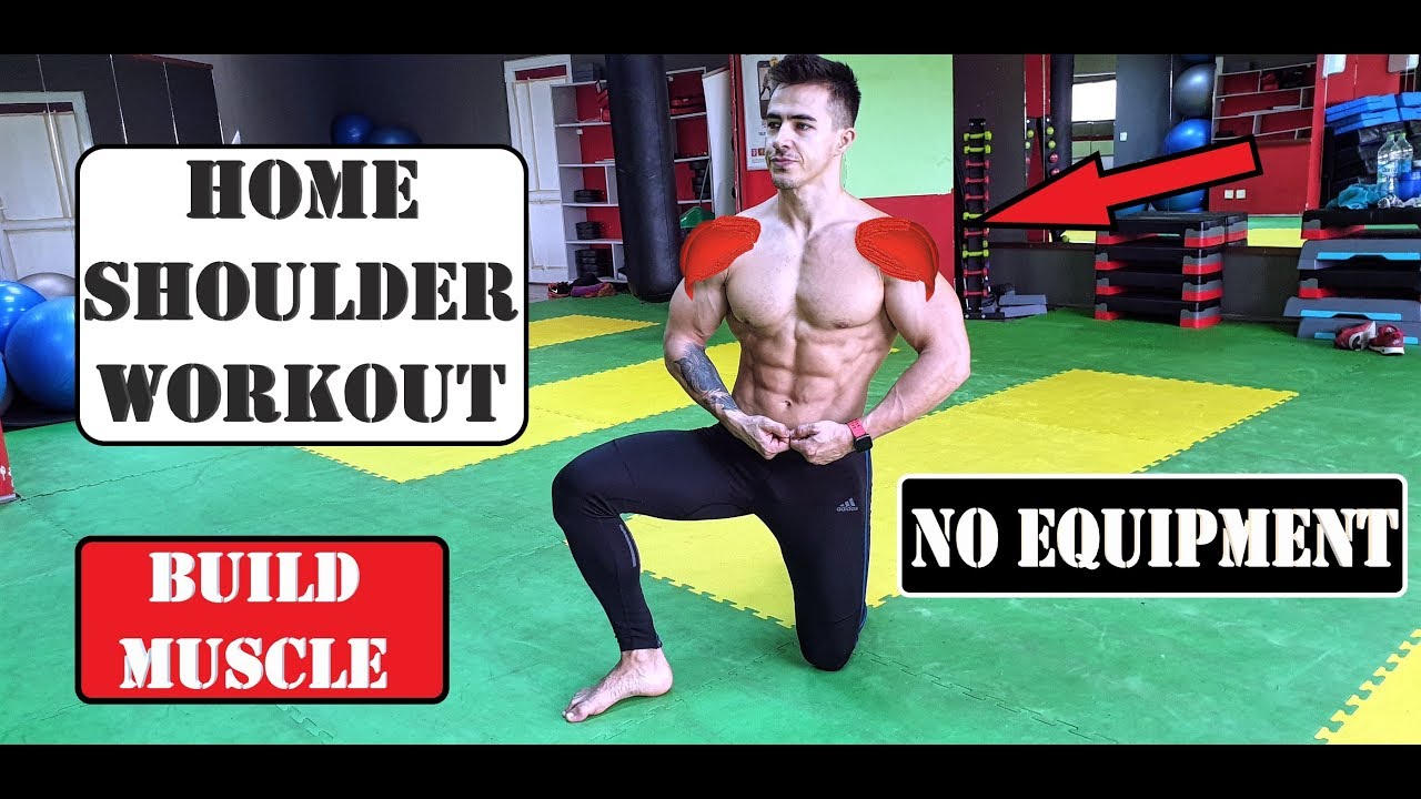 Home shoulder workout | Bodyweight | No equipment - YouTube