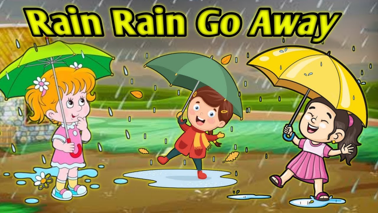 Rain Rain Go Away | Pre Nursery Rhymes Poem | Official kids poem | kids ...