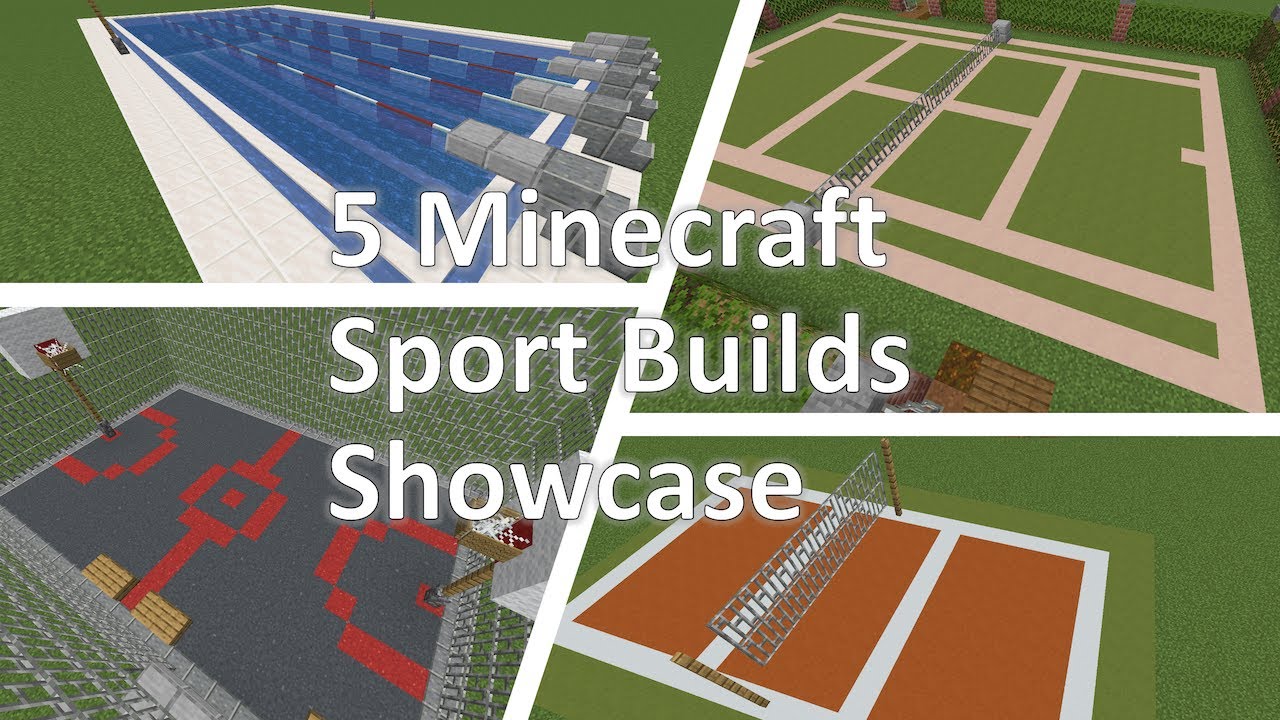 Olympics Sport Minecraft Builds - YouTube