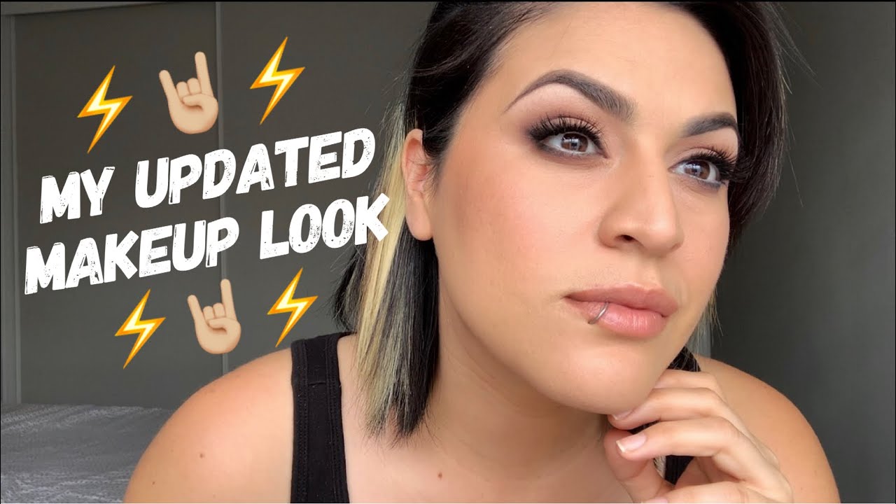 My updated makeup look (Tutorial) - YouTube