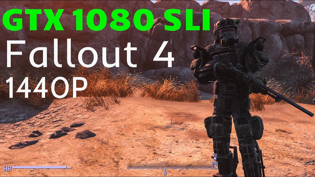 GTX 1080 SLI - Fallout 4 1440p - YouTube