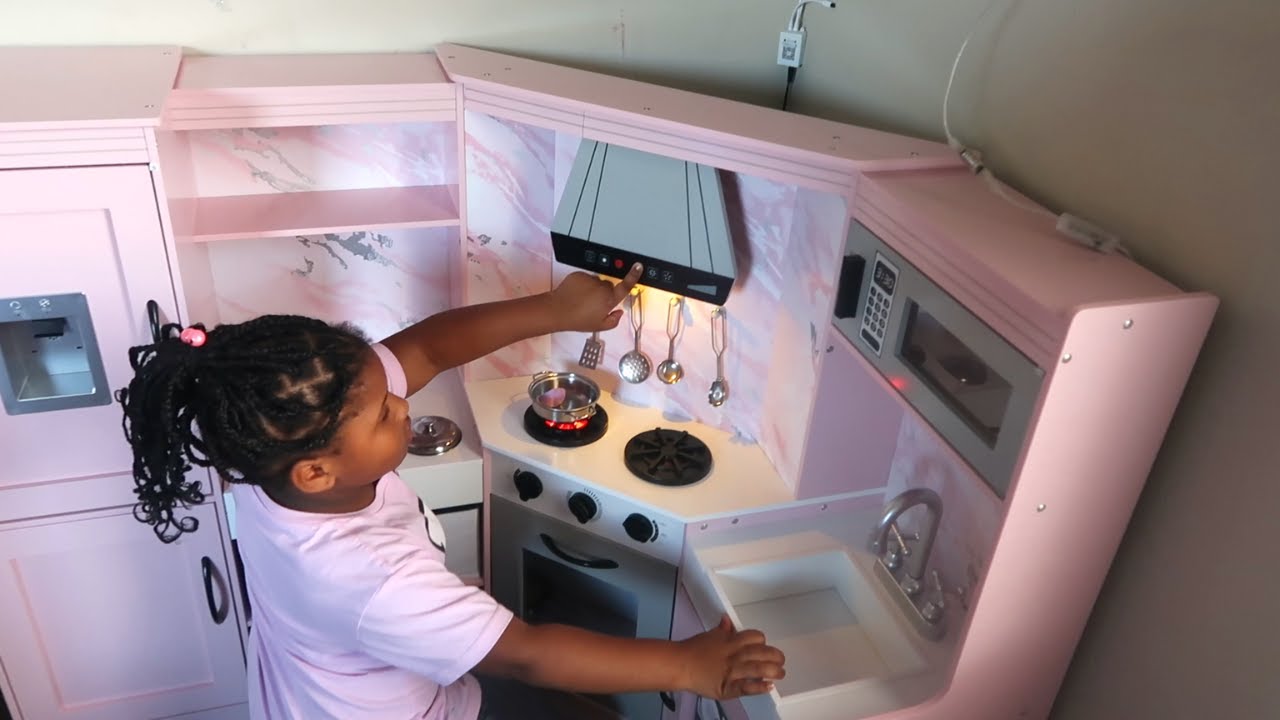 Mom The Builder Back At It Again! Putting A Kitchen Set From Amazon ...