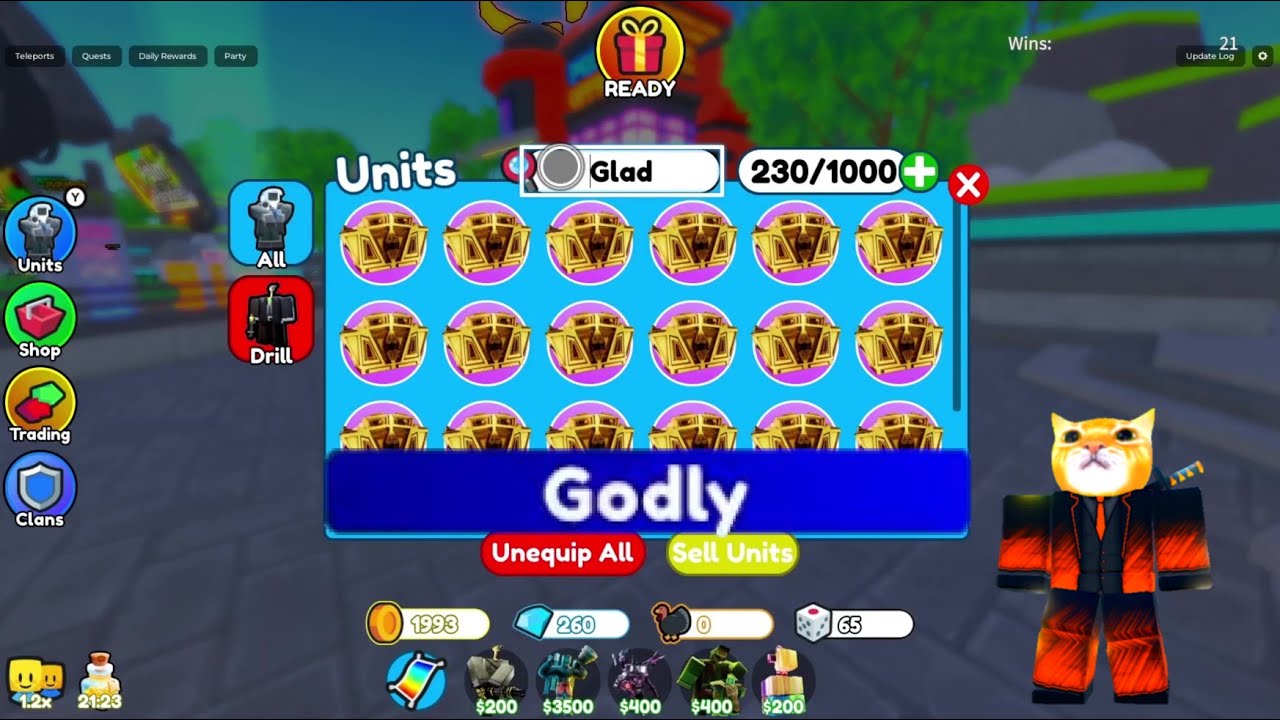 I Got a GODLY! 🔥 Opening 30 Golden Gladiator Crates Toilet Tower ...