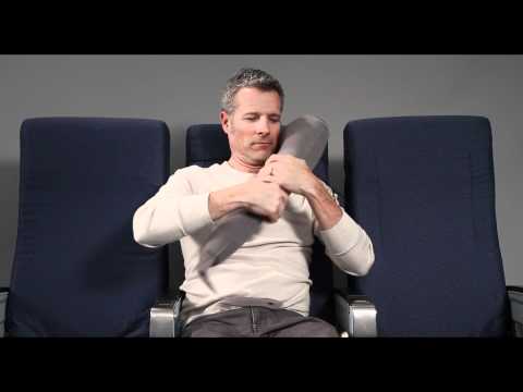 Using the Travelest Travel Pillow & Neck Pillow - Tethered Method (Ranked #1 on Amazon!)