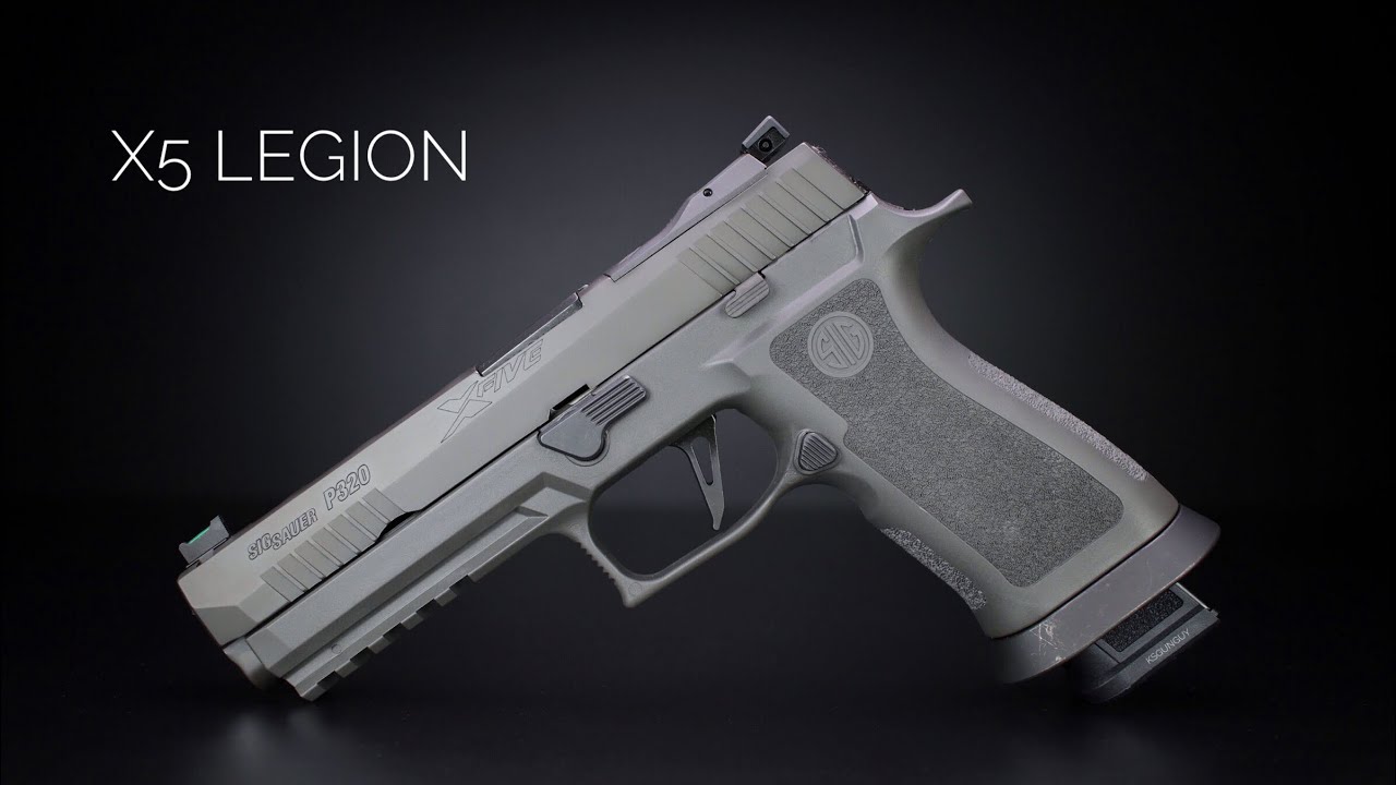 Sig Sauer P320 X5 Legion - Hall Of Fame Worthy? - YouTube