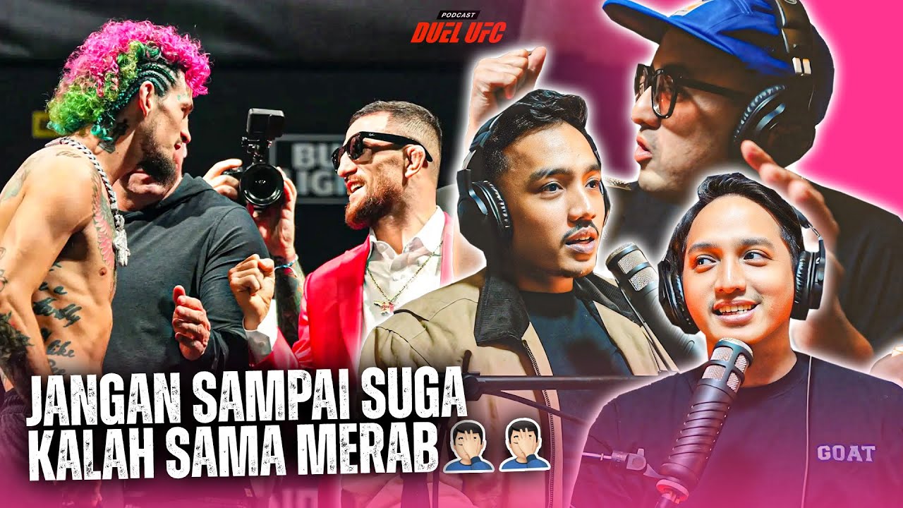 Jangan Sampai Suga Sean Kalah Sama Merab 🤦🏻🤦🏻🤦🏻 #podcastduelufc #52 ...