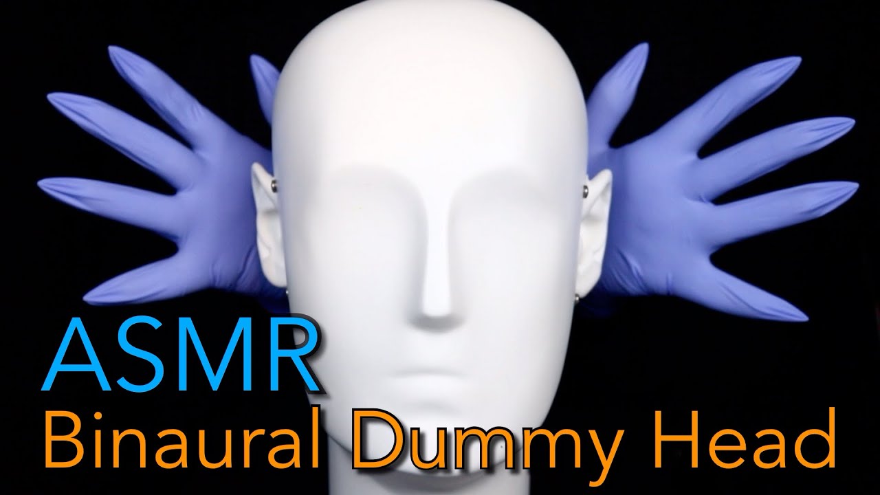 ASMR Testing My New BINAURAL DUMMY HEAD MICROPHONE | Various Tingly ...