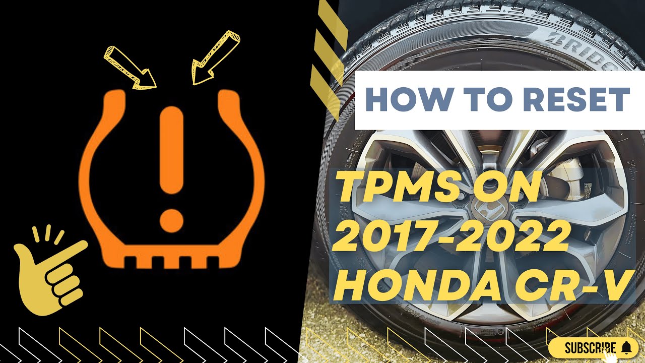 2021 Honda Crv Tpms Reset