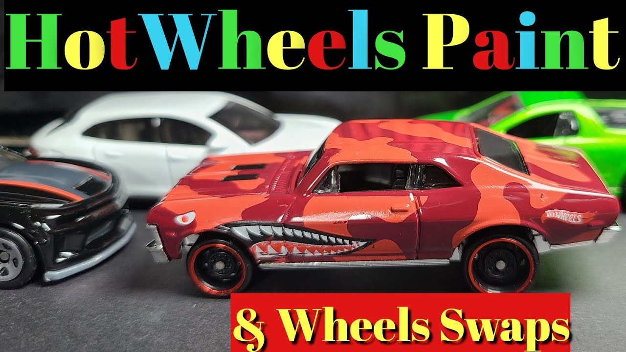 Hotwheels Paint Job and Wheels Swaps - YouTube