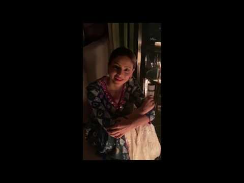 AAMNA SHARIF HAS A MESSAGE FOR ALL OF US AS SHE PUT ON THE DIYAS YESTERDAY FOR #9BAJE9MINUTES