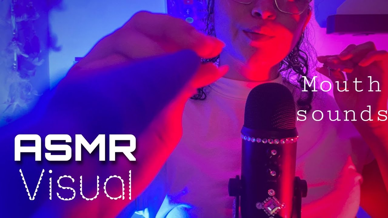 ASMR | ASMR VISUAL + MOUTH SOUNDS | Key ASMR - YouTube
