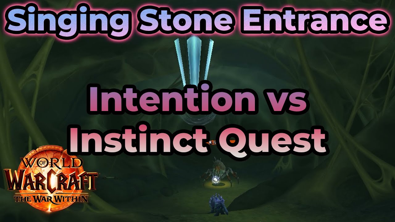 Singing Stone - Intention VS Instinct Quest - Cave Entrance - TWW - YouTube