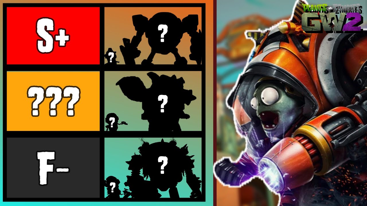 Ranking EVERY IMP & Z-MECH from Garden Warfare 2 (& Their Design ...