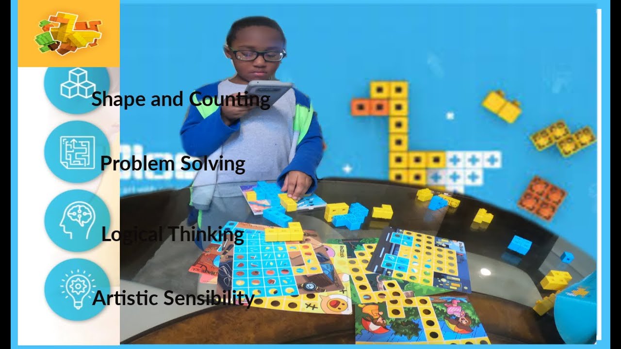 AniBlock First Collection 2 Colors- Creative Puzzle Art Game - YouTube