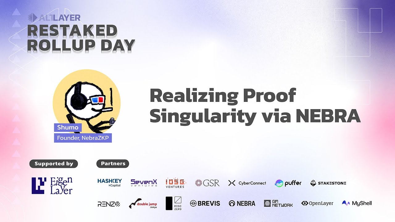 Keynote : Realizing Proof Singularity via NEBRA - YouTube