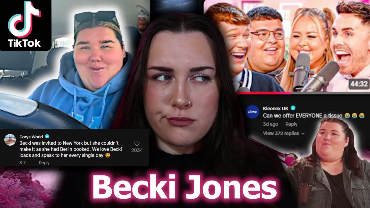 Becki Jones QUITS TikTok - Drama Explained - YouTube