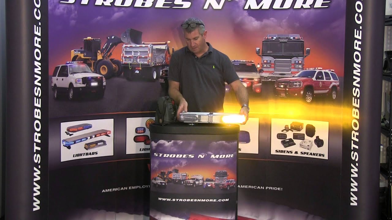 Whelen Liberty II Mini LED Super LED Lightbar - YouTube