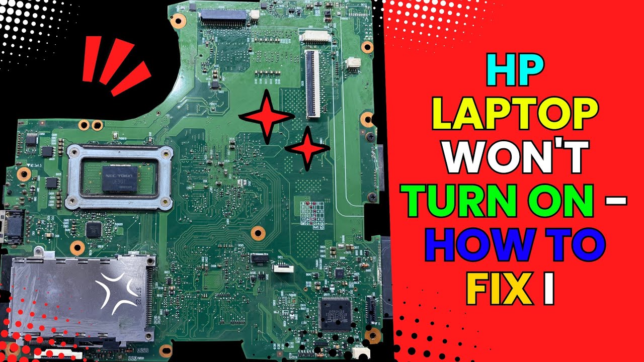 HP LAPTOP WON'T TURN ON HOW FIX IT |@ITCARECOMPUTER - YouTube