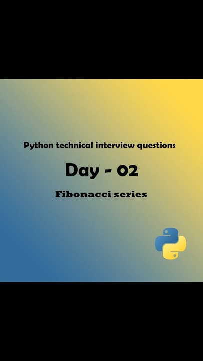 02-Day Python Technical Interview Challenge - YouTube