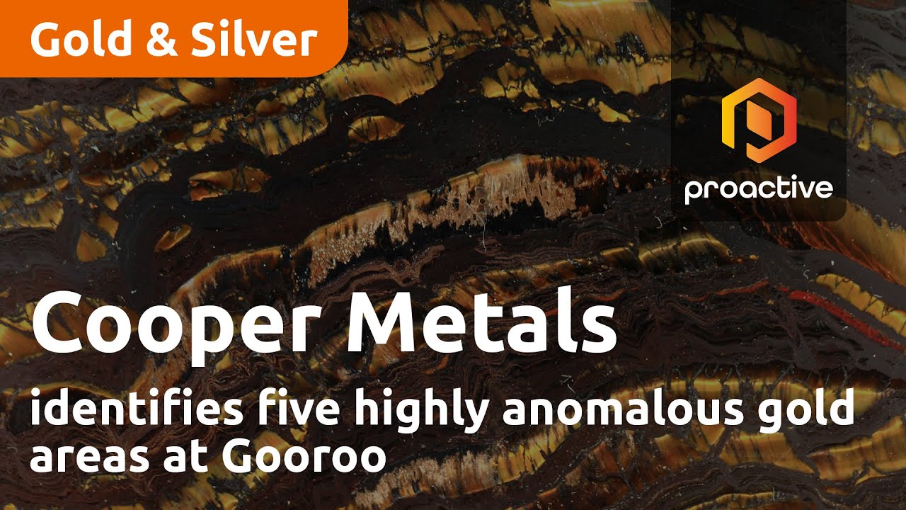Cooper Metals identifies five highly anomalous gold areas at Gooroo ...