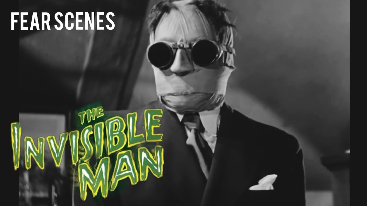Jack Griffin Reveals His True Form I The Invisible Man (1933) - YouTube