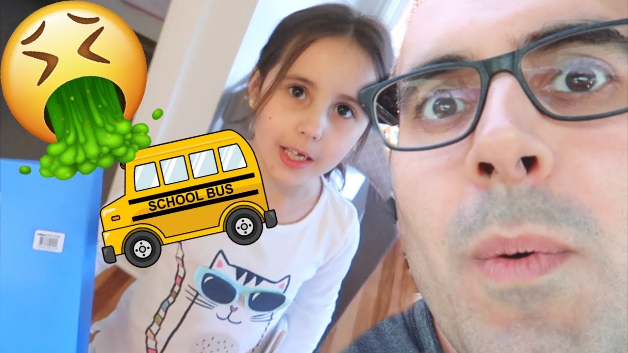 PUKE ON THE SCHOOL BUS?!? - YouTube