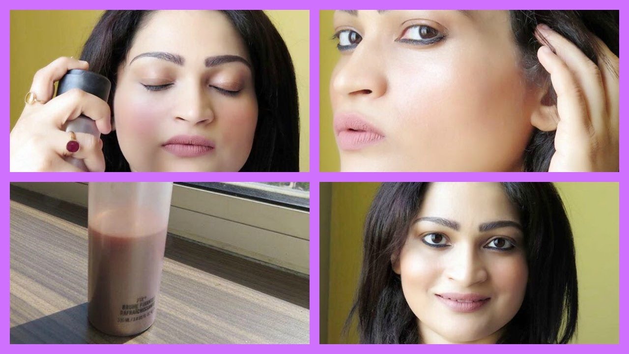 DIY GLOW MIST | Super Glowing HIGHLIGHTER | GLOWY MAKEUP SETTING SPRAY ...