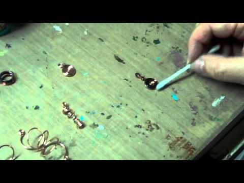 Darkening Copper Wire:  A Torch, Liver Of Sulfur, Swellegant