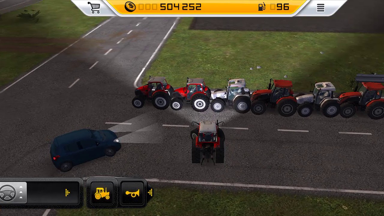 How to make FS 14 tractors line - YouTube