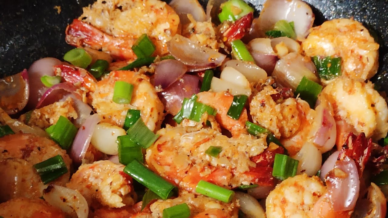 Simple and tasty Prawn recipe - YouTube