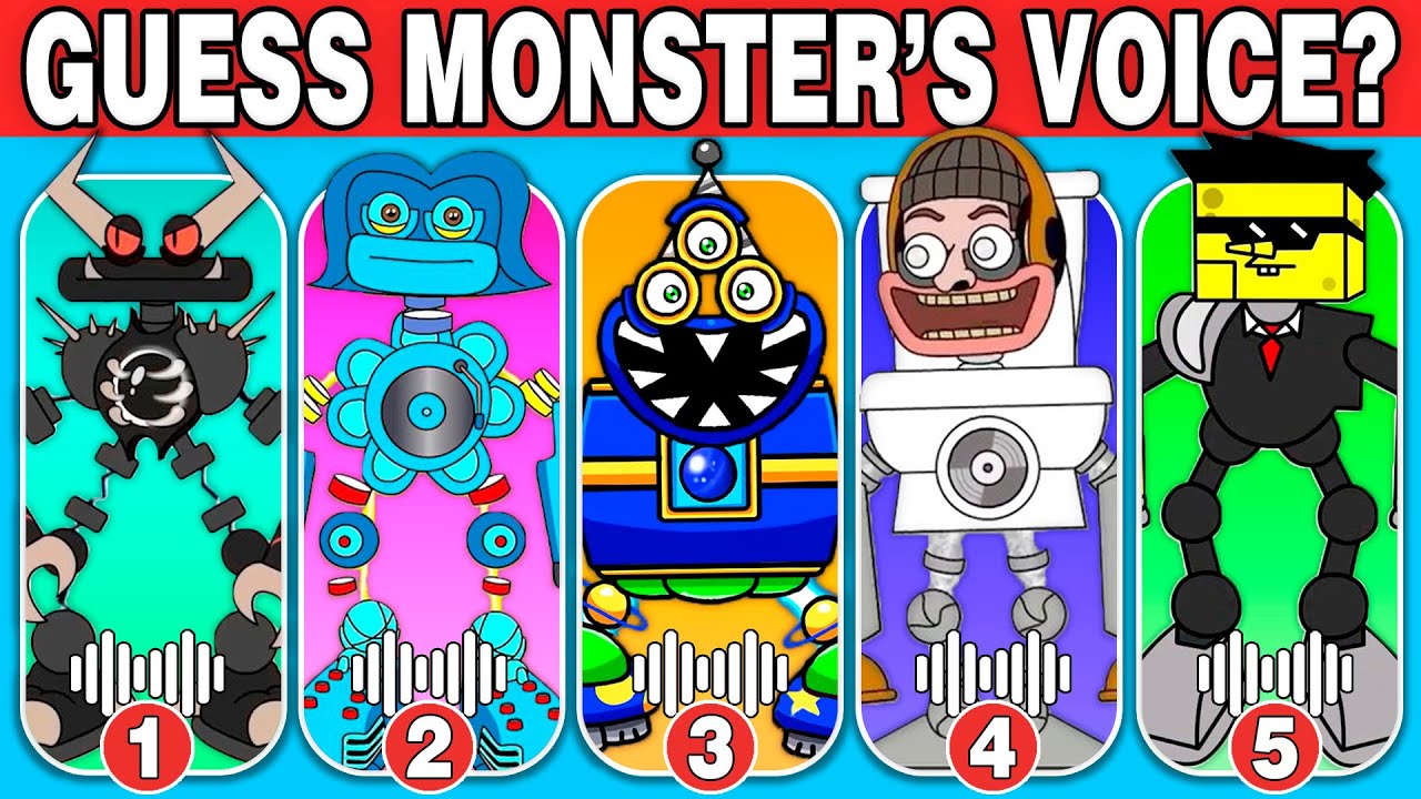 GUESS THE VOICE THE MONSTERS (Fanmade Wubbox, Skibidi Toilet But Wubbox ...