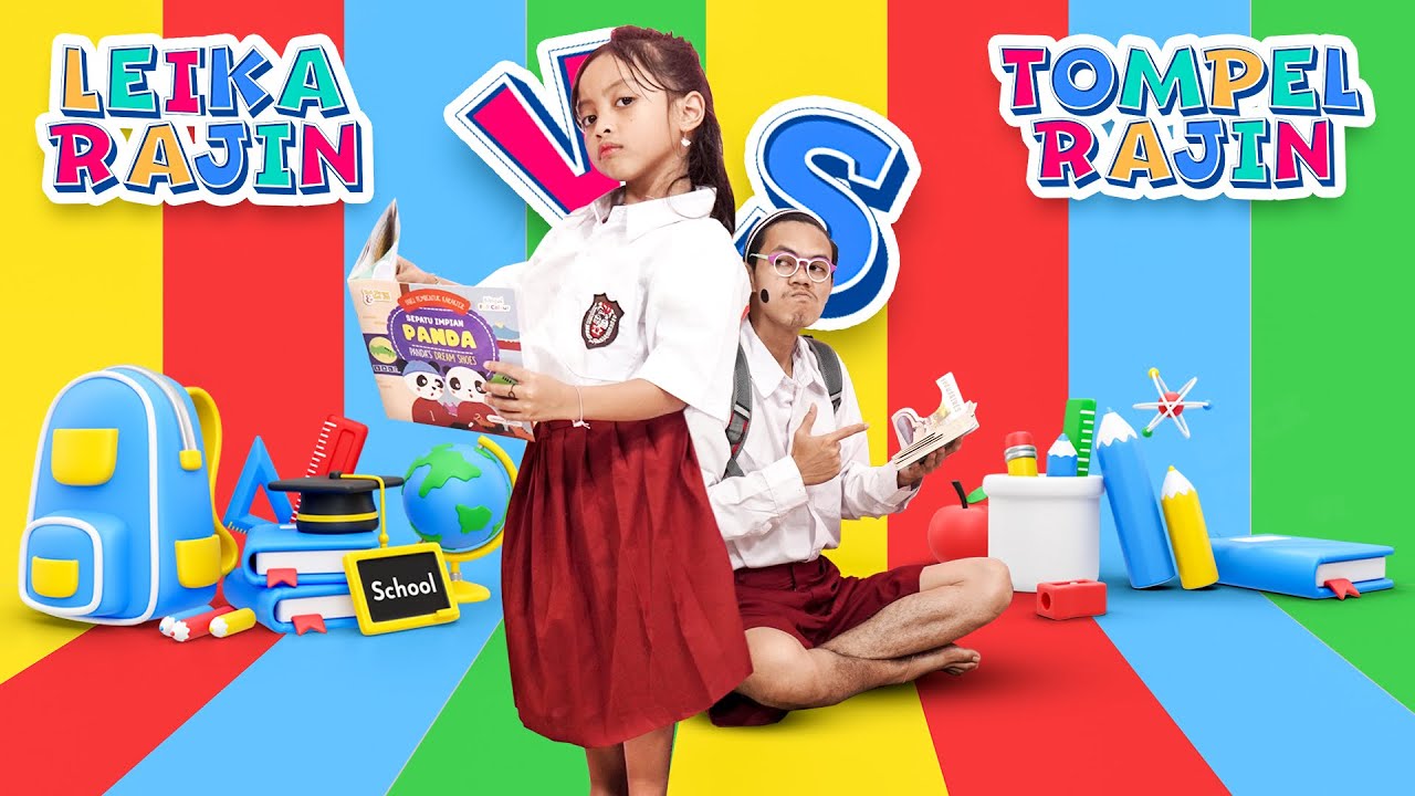 LEIKA RAJIN VS TOMPEL RAJIN 😱 DRAMA PARODI LEIKA VS TOMPEL TERLALU ...