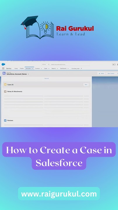 How to Create Case in Salesforce - YouTube