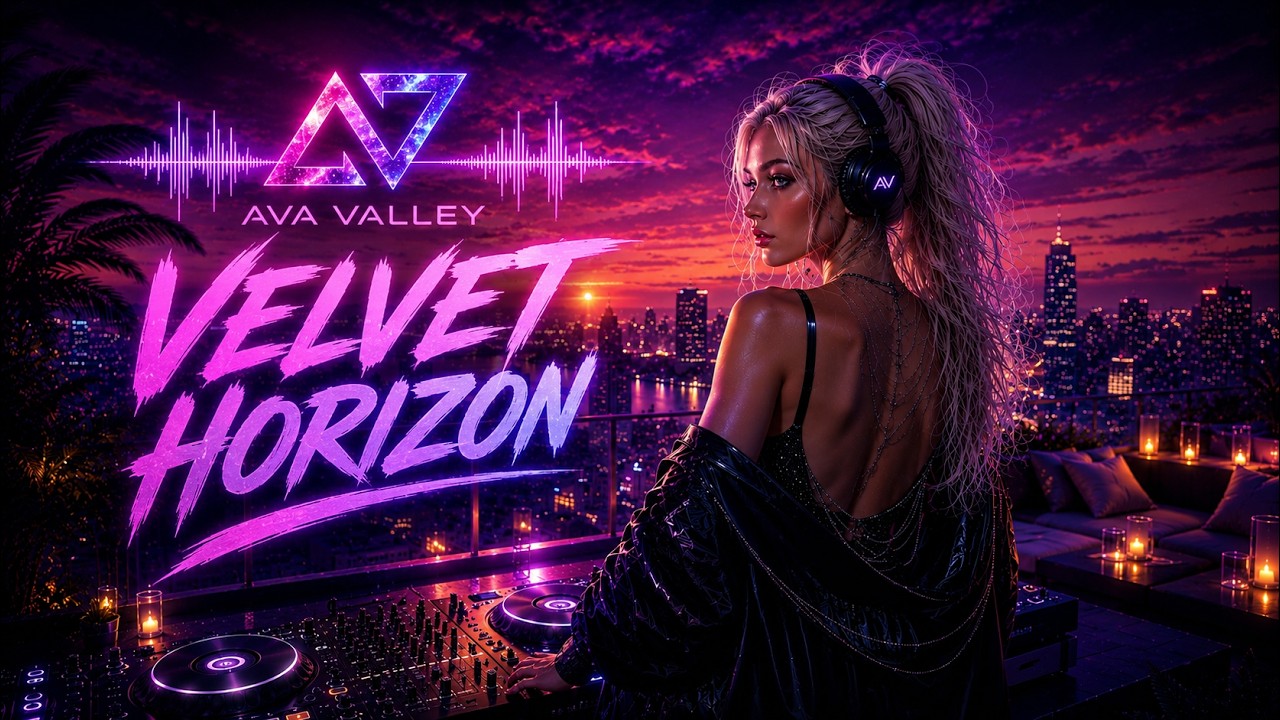 Ava Valley – Velvet Horizon | Deep House 🌌 Neon Sunset & Midnight Drive ...