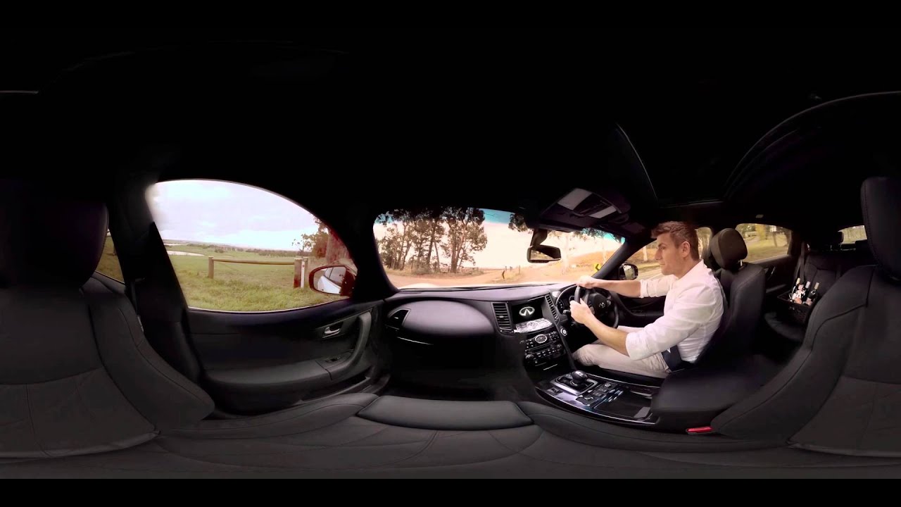 QX70 Virtual Test Drive (360 video) - YouTube