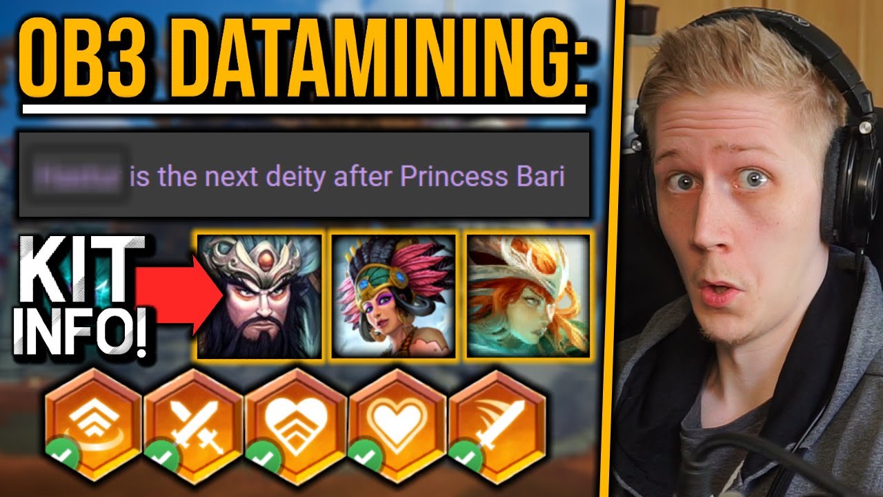 Next God After Bari, Ported God +1s, New Skins & More - OB3 Datamining ...