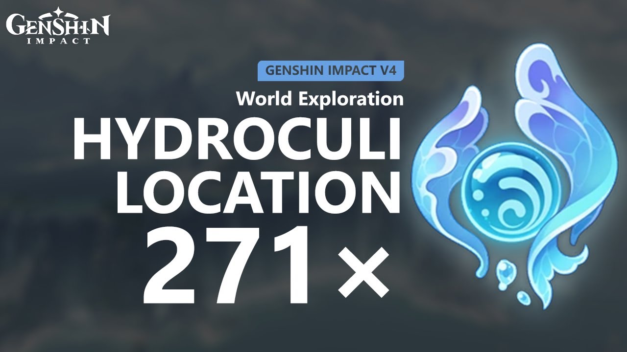 All 271 Hydroculus Location in Fontaine | Genshin Impact - YouTube