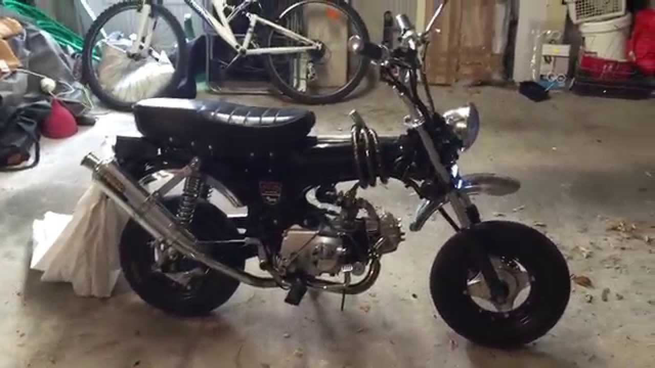 Presentation dax 50cc skyteam/honda ! 2015 - YouTube