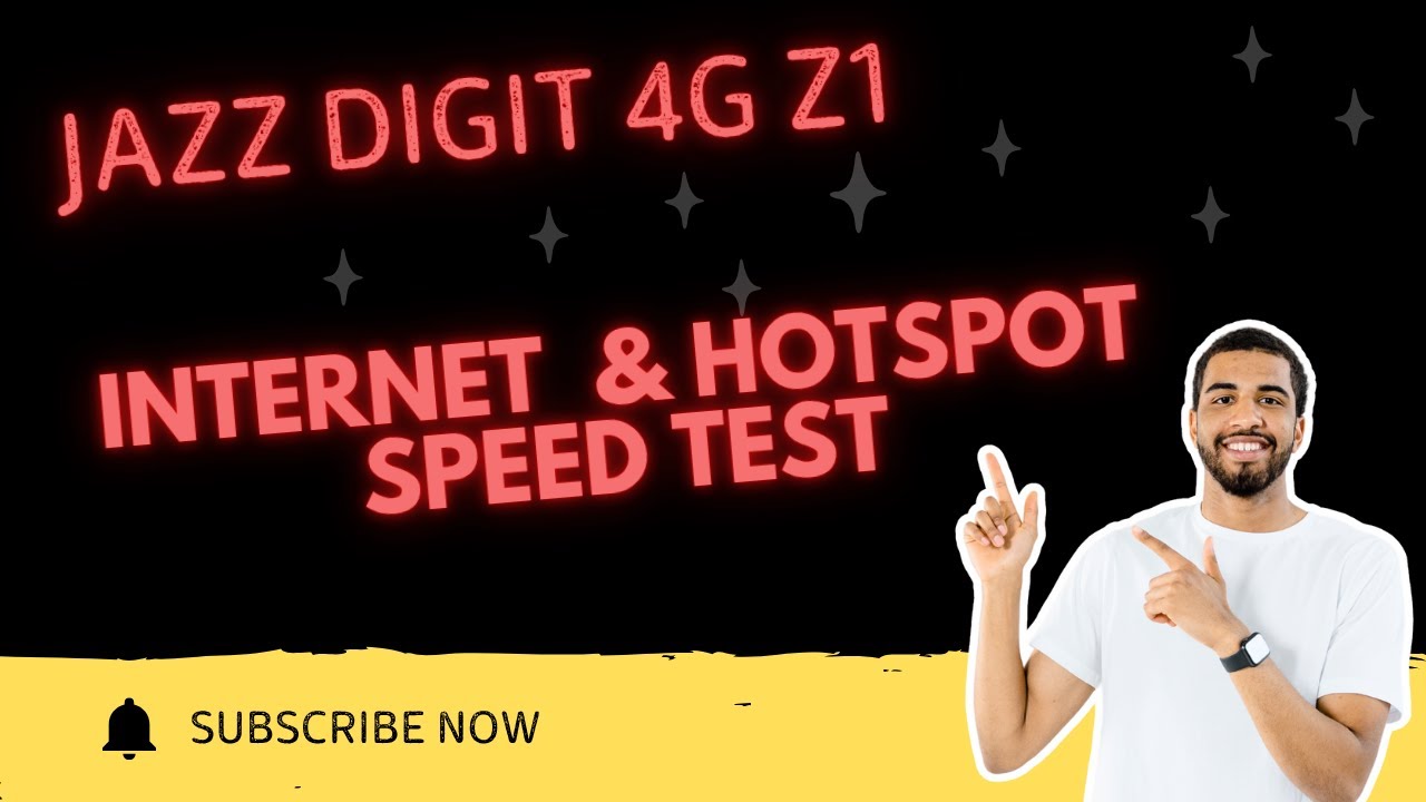 JAZZ DIGIT 4G Z1 | TEST 4G SPEED TEST & HOTSPOT SPEED | 2025 | - YouTube