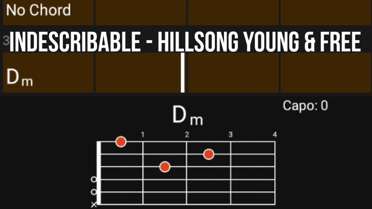 Indescribable Guitar Chords