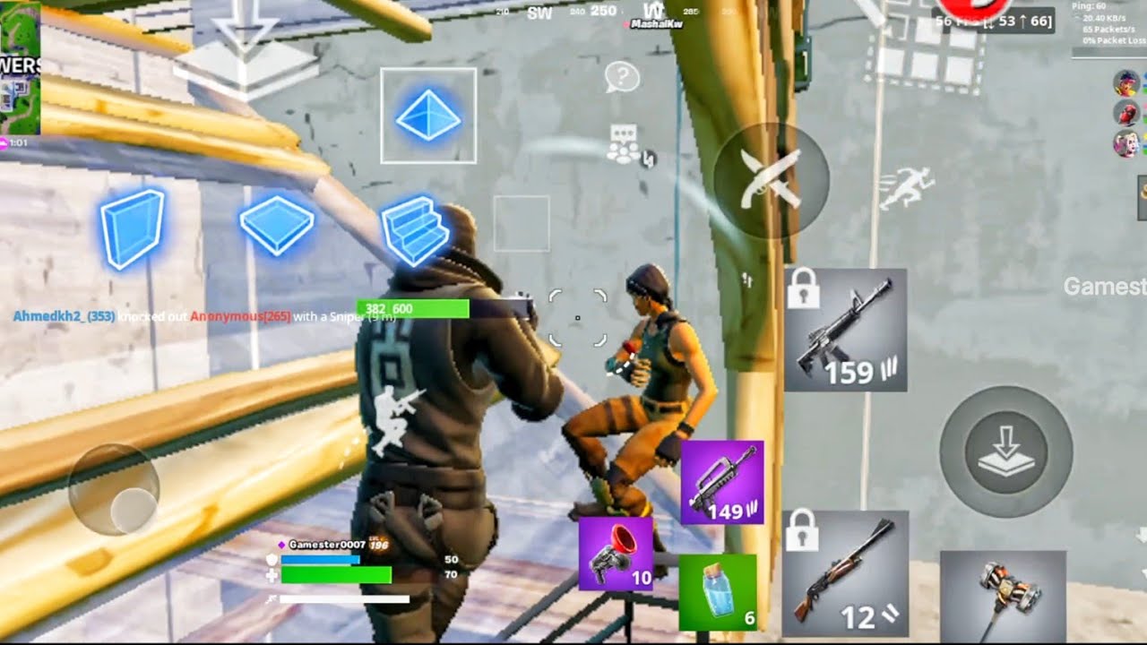 8 MINUTES OF PURE BUILDS || Fortnite Mobile[60fps] - YouTube