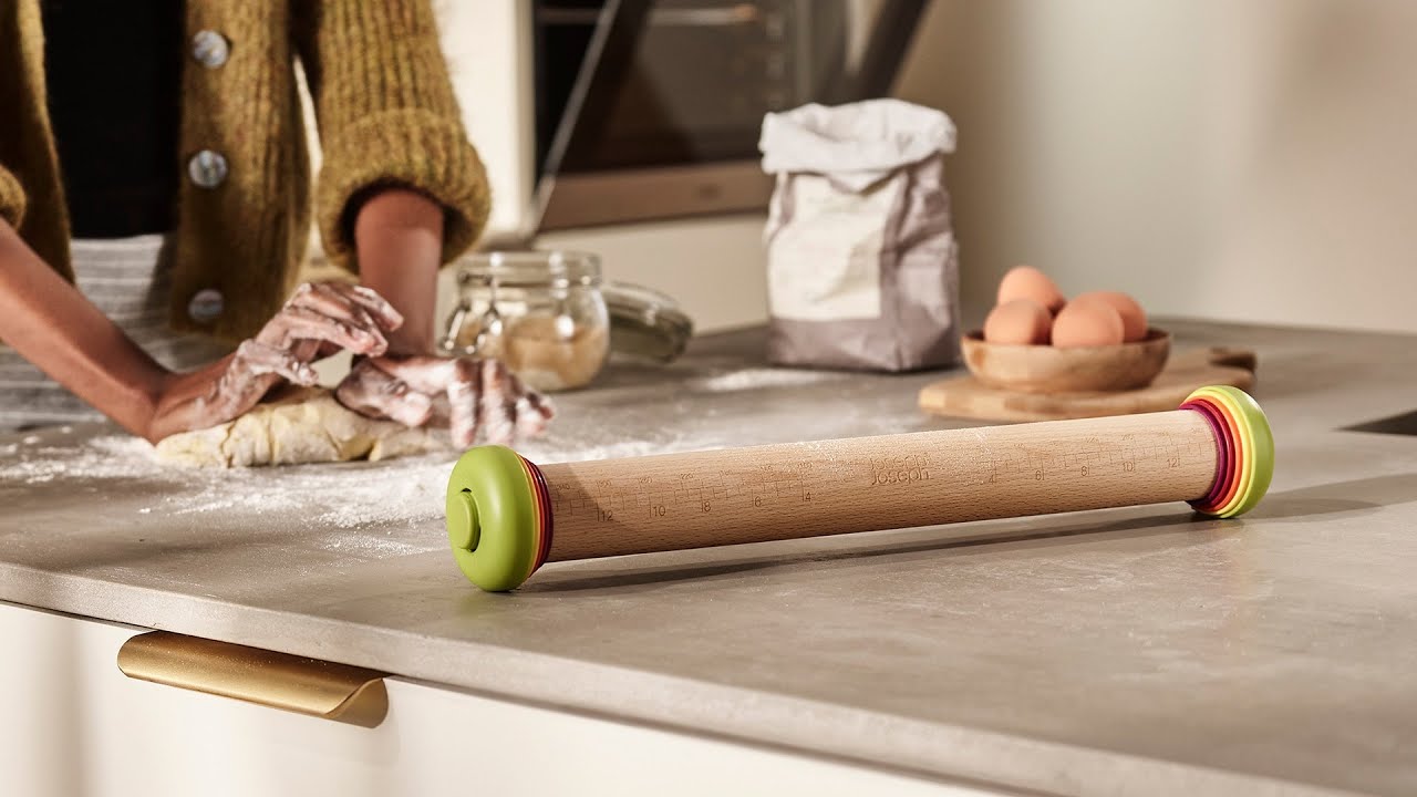 Joseph Joseph PrecisionPin™ Adjustable Rolling Pin | 40113 - YouTube