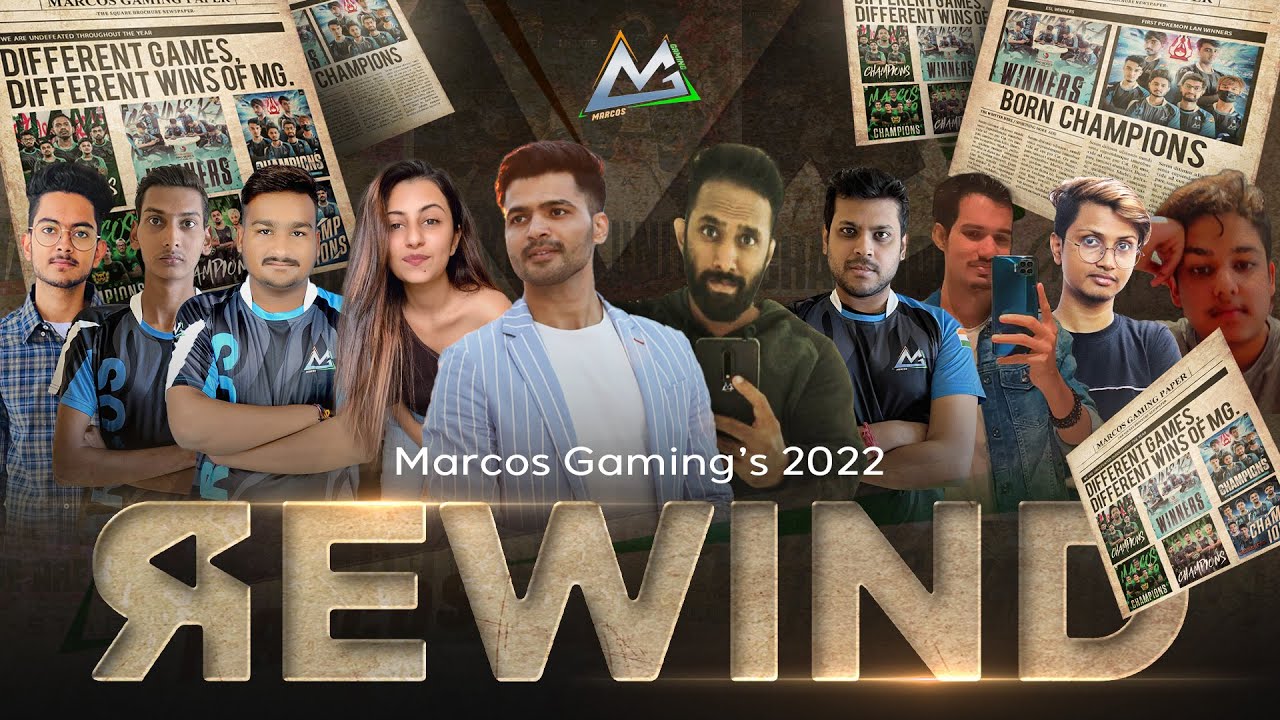 2022 Best Year For MARCOS GAMING | Let's have a look on this amazing ...